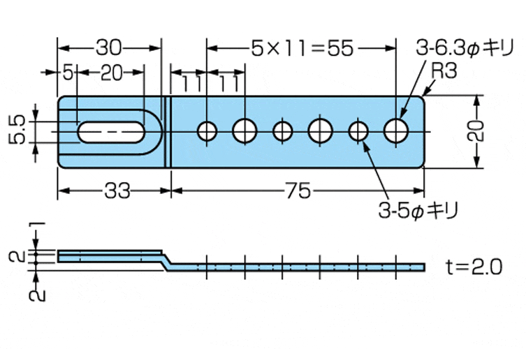 ミニクイック KS－14－3C (三価クロメート) カメダデンキ EC